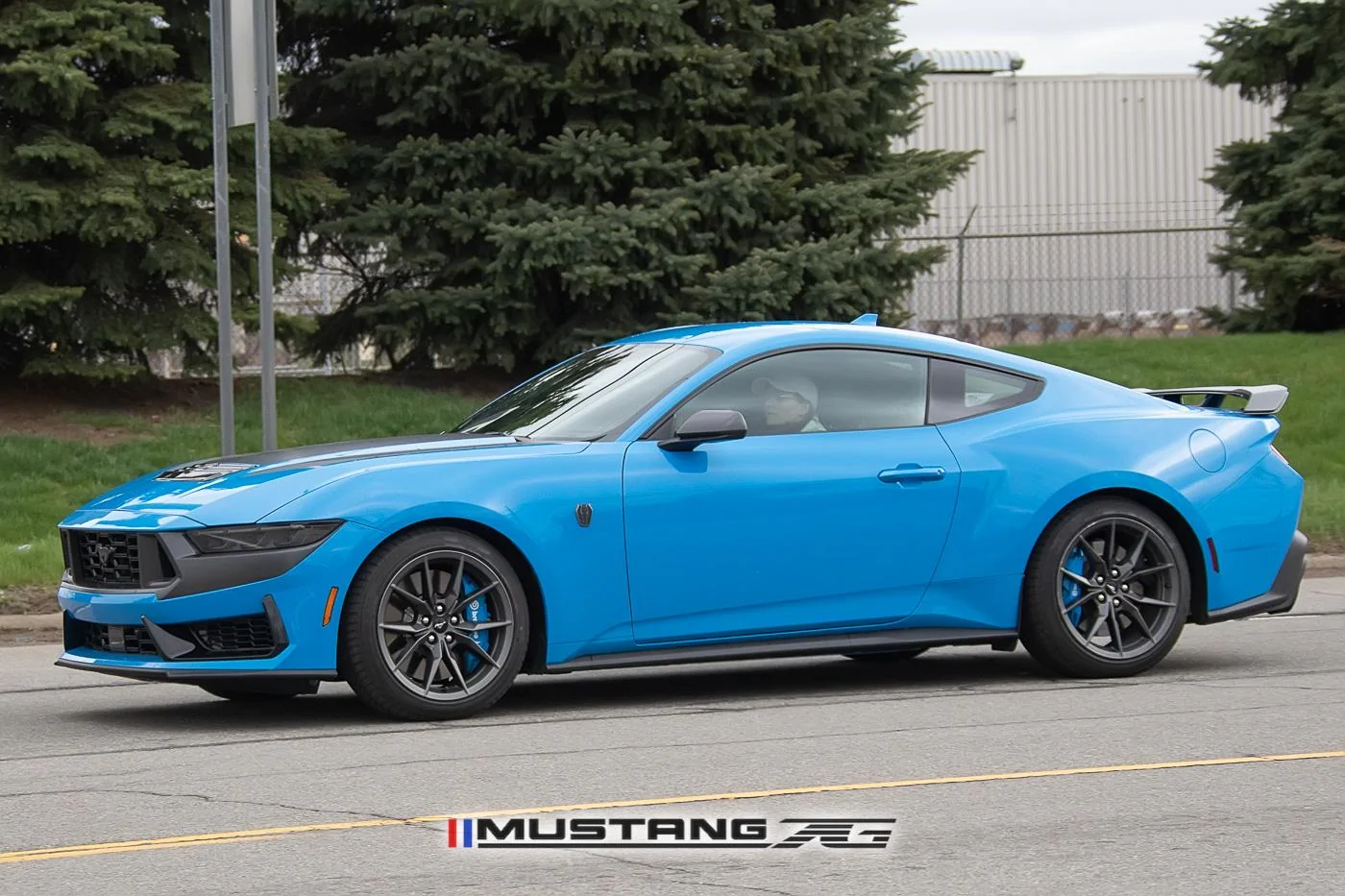 Grabber Blue Dark Horse Mustang S650 Best Real-Life Look Yet ...