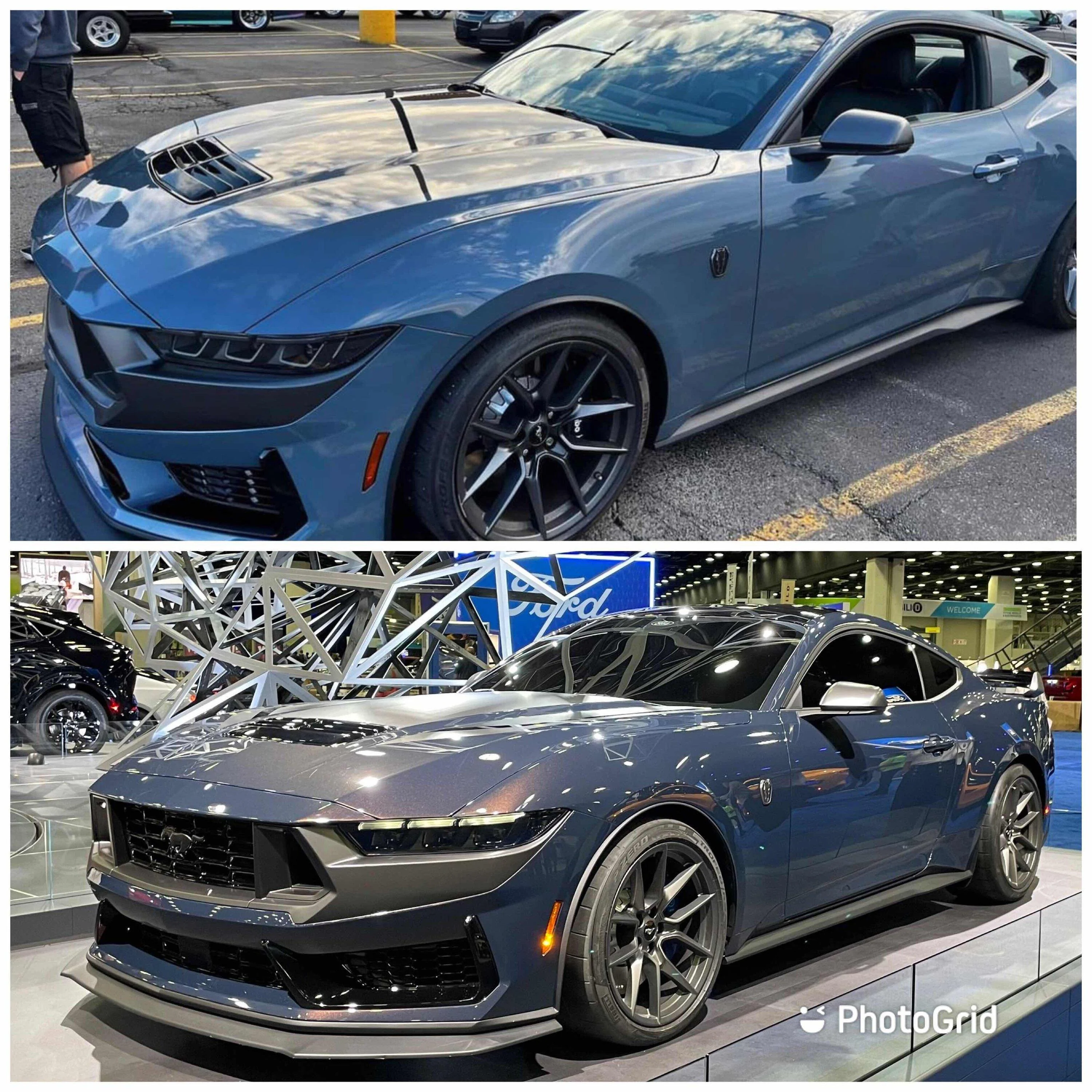 Blue Ember vs Vapor Blue Poll Dark Horse | Mustang7G - 2024+ S650 ...