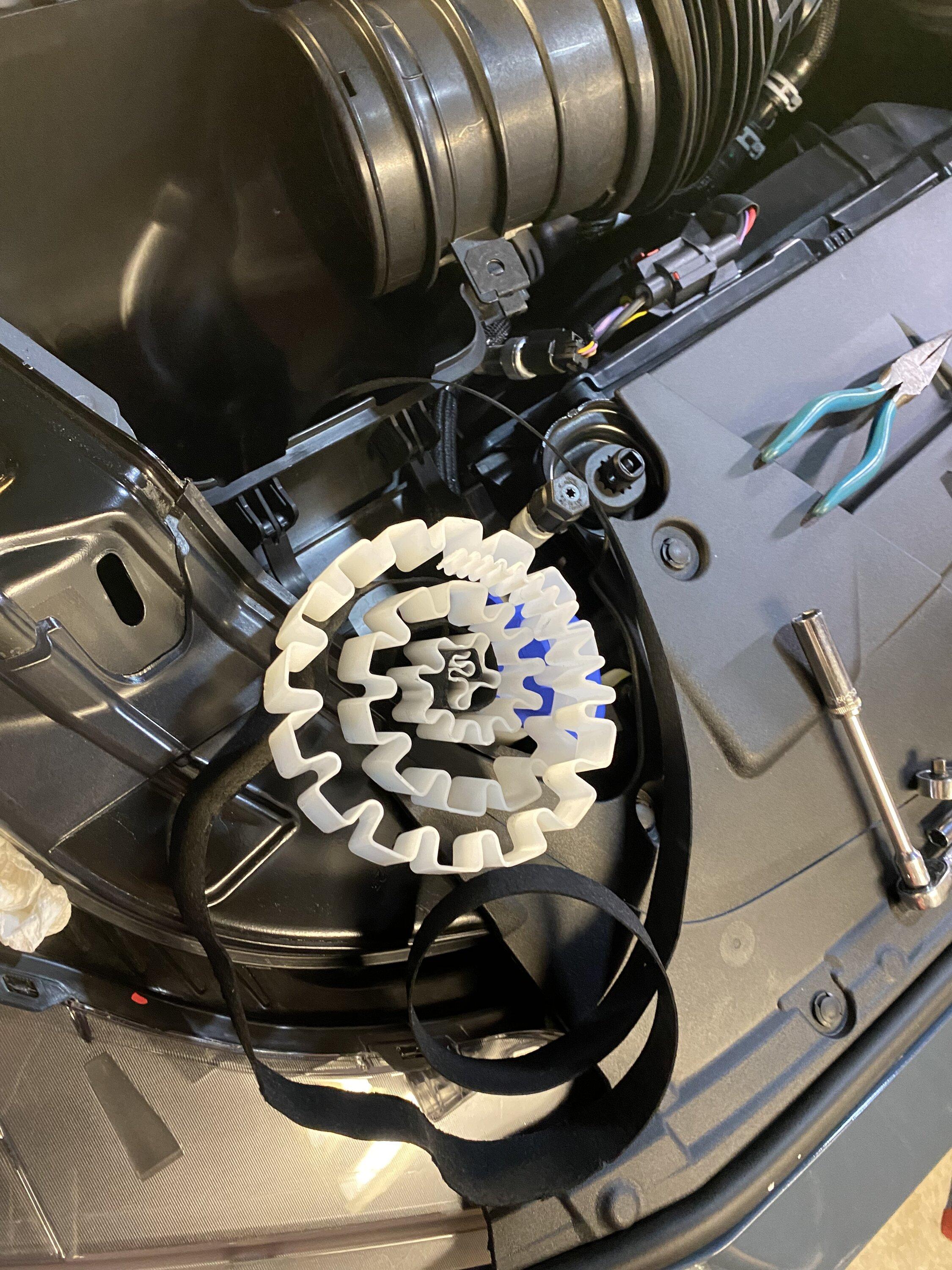 DIY: how to remove hydrocarbon filters from 2024 Mustang GT / Dark ...
