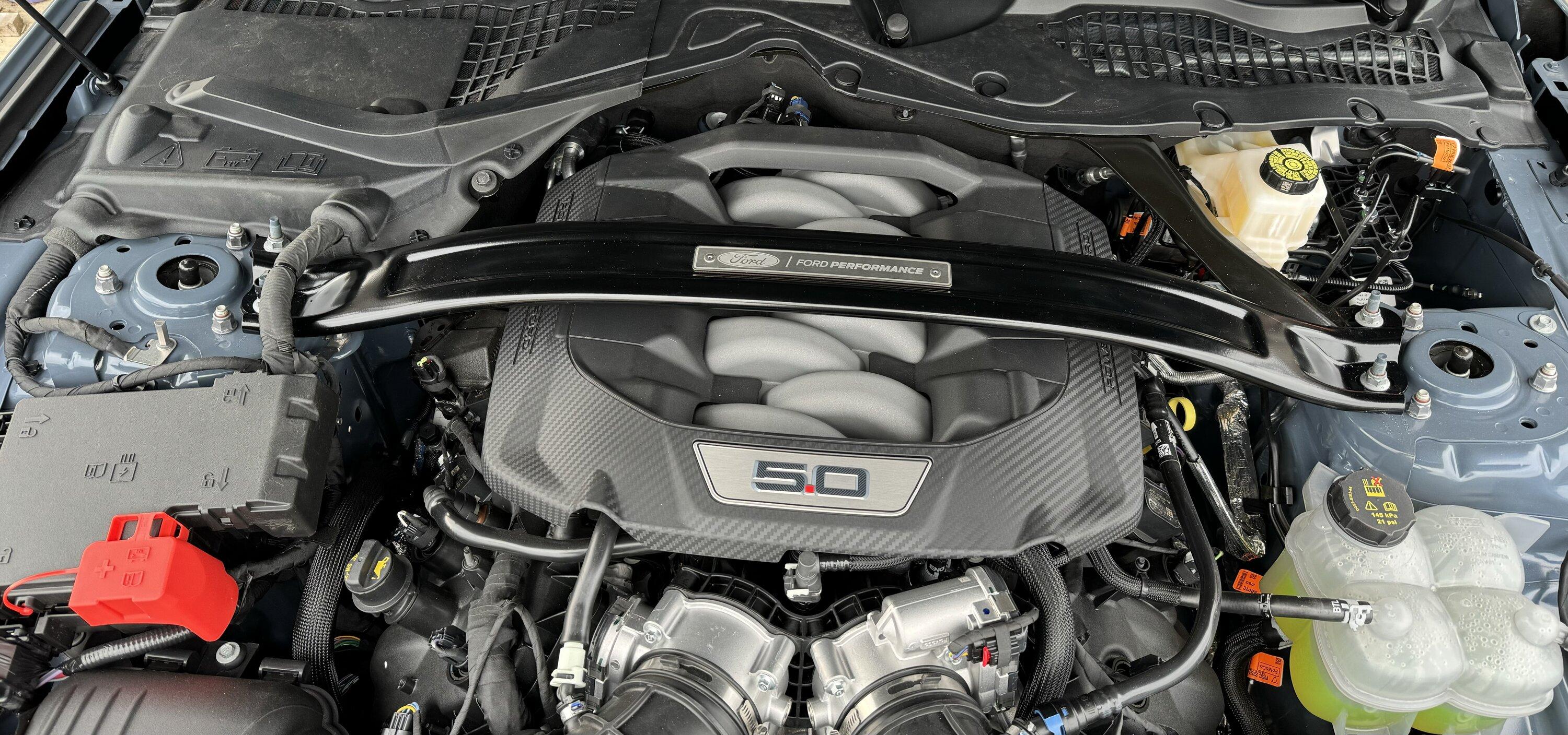 DIY (photo essay) for Ford Performance under hood strut brace kit ...