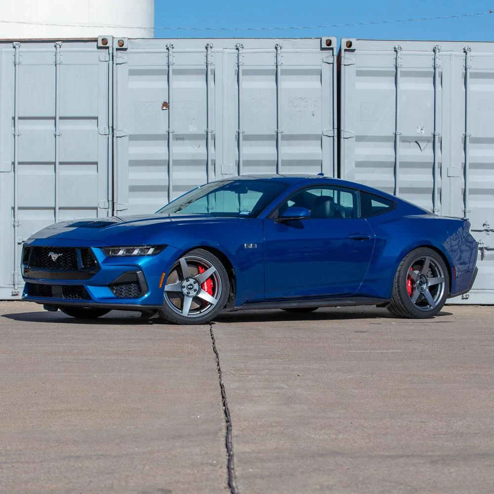 2024 Atlas Blue Mustang GT On SVE R355 Wheels | Mustang7G - 2024+ S650 ...