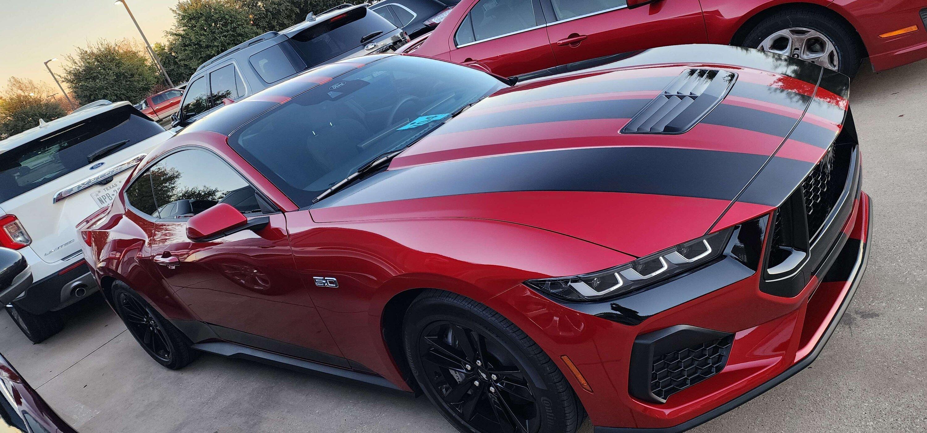 Sharing My Custom Wrap! | Mustang7G - 2024+ S650 Mustang Forum (Dark ...