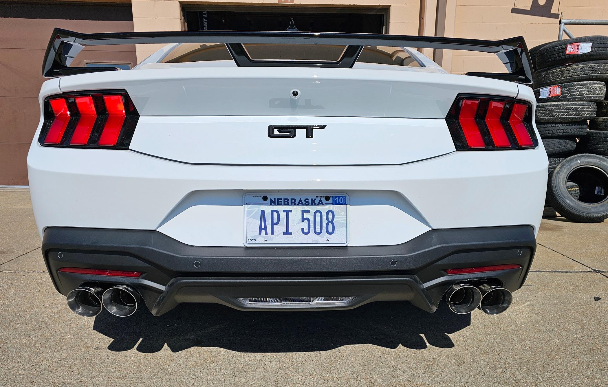 Quad tips on non-active exhaust | Mustang7G - 2024+ S650 Mustang Forum ...