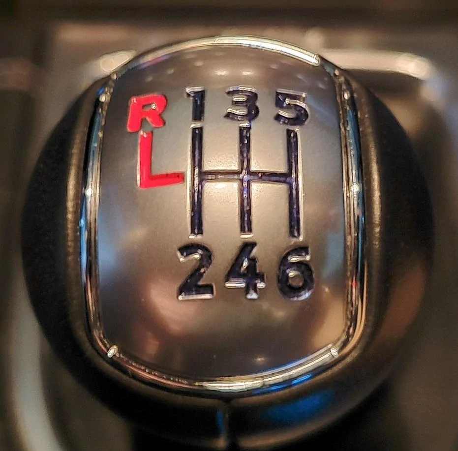 Coloring in numbers on GT Manual shift knob | Mustang7G - 2024+ S650 ...