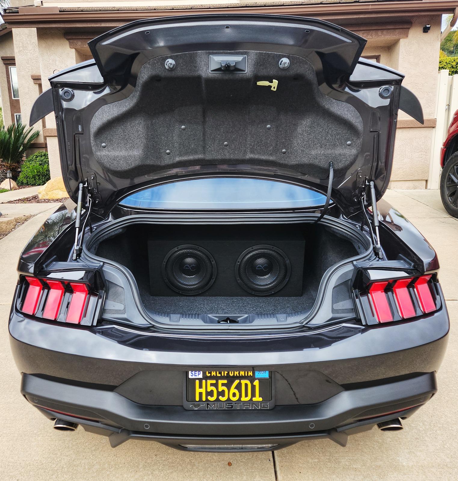 Sub upgrade questions | Mustang7G - 2024+ S650 Mustang Forum (Dark ...