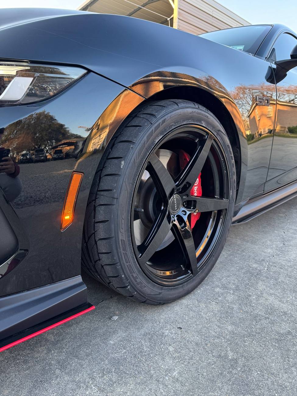 VELGEN Classic 5 in Brushed Titanium Finish - Limited Finish - 6 Sets ...