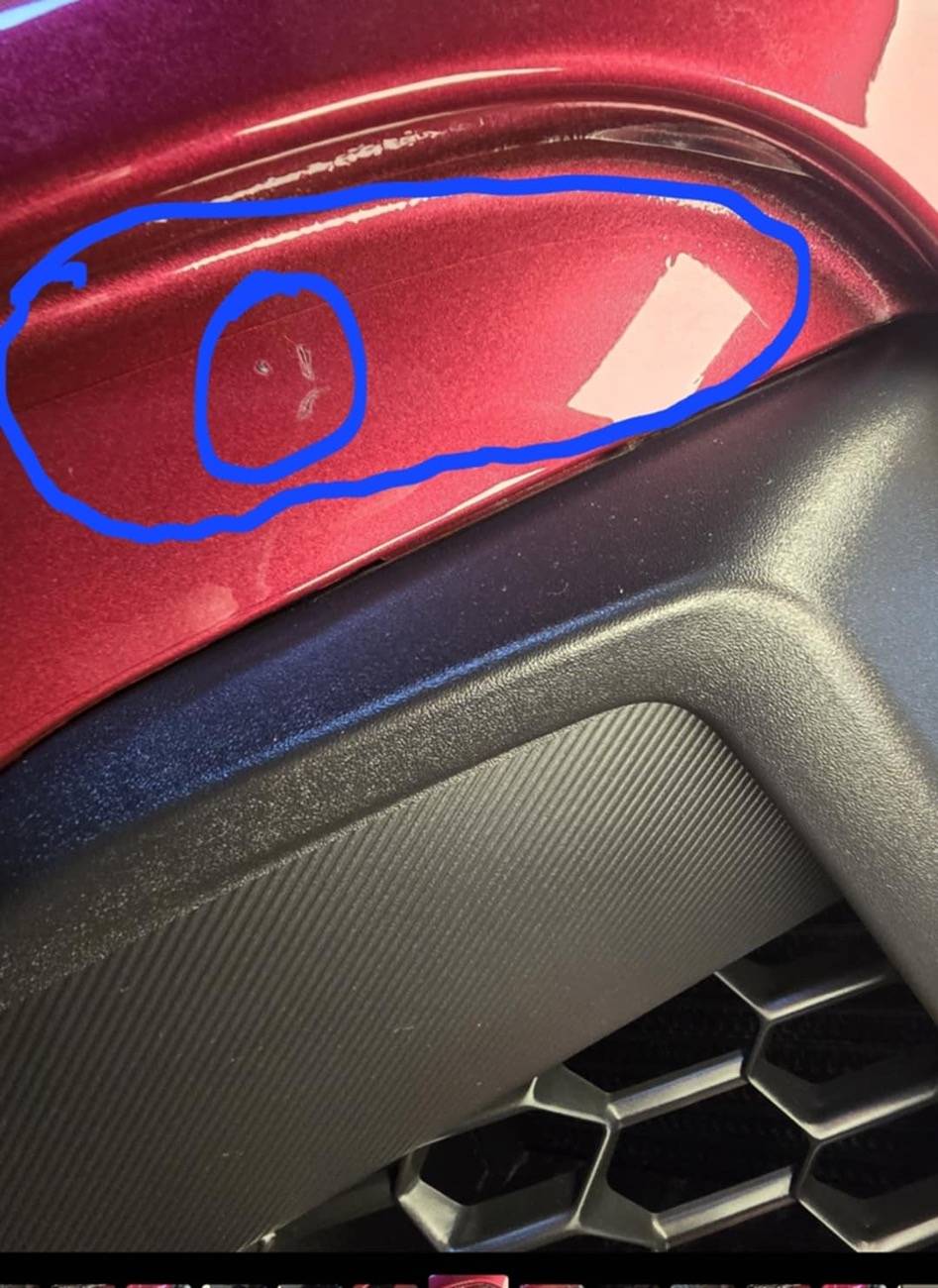 How would you handle this ppf install? Is this an acceptable install to you? | Mustang7G - 2024 ...