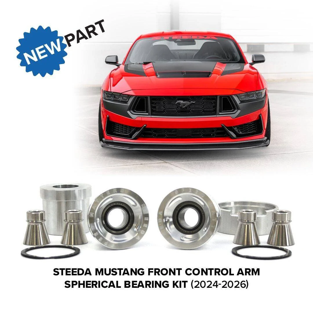 Steeda Mustang Front Control Arm Spherical Bearing Kit for the S650 ...