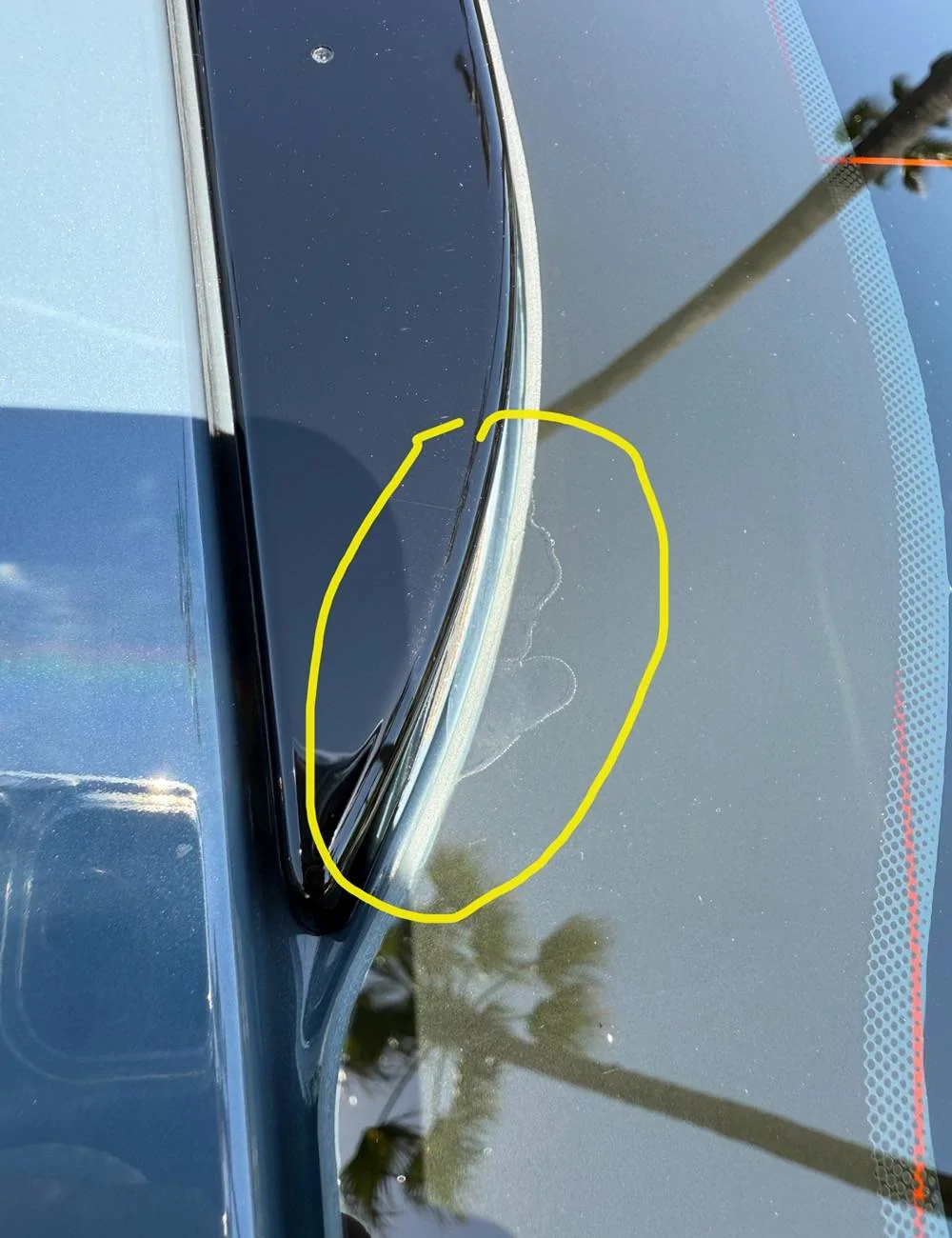 Rear glass defect or stain? | Mustang7G - 2024+ S650 Mustang Forum ...