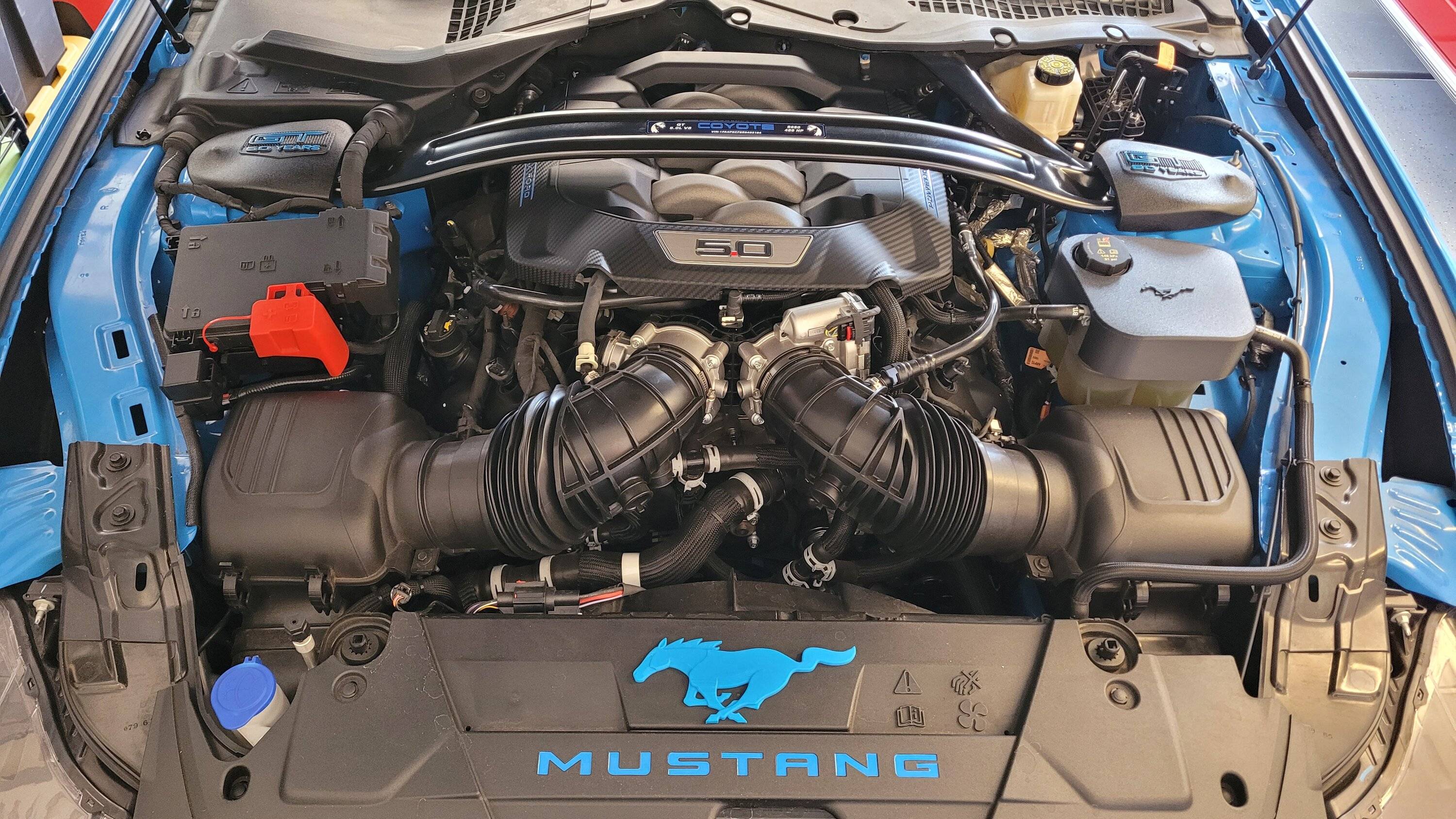 Engine dress up. Is it too much? | Mustang7G - 2024+ S650 Mustang Forum ...