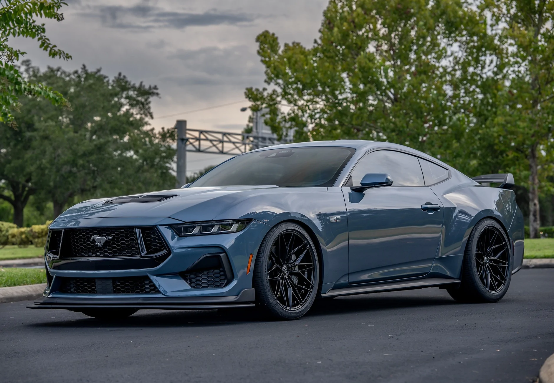 Ford Mustang Gt On Rohana Rfx17 Wheels Mustang7g 2024 S650 Mustang