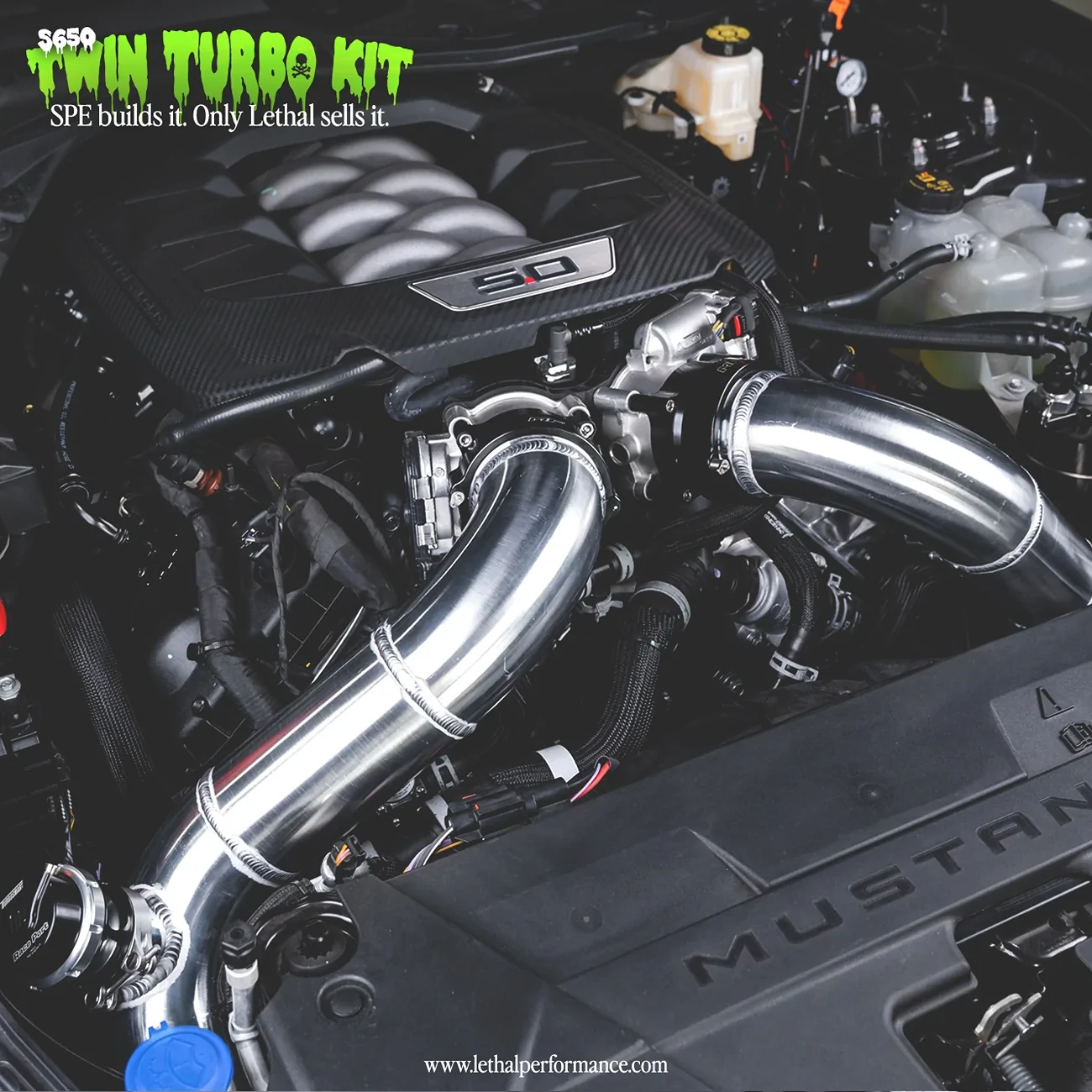 Lethal Performance Exclusive! SPE S650 Twin Turbo Kit! | Mustang7G ...