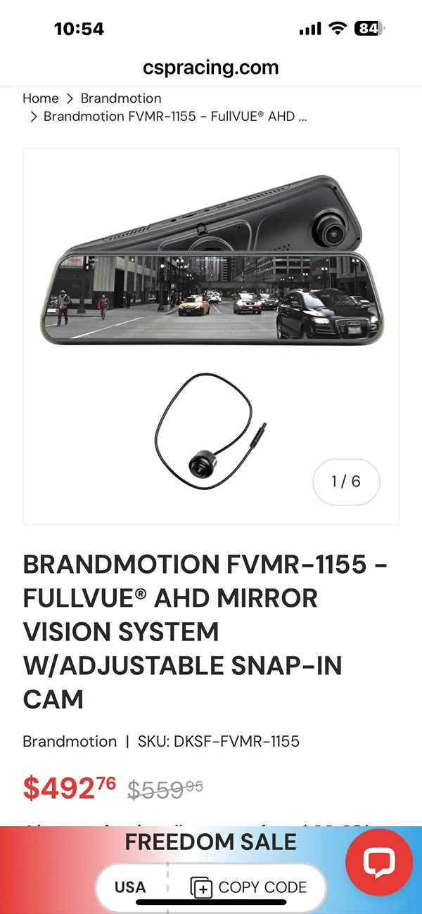 Digital Rear View Mirror installed | Mustang7G - 2024+ S650 Mustang ...