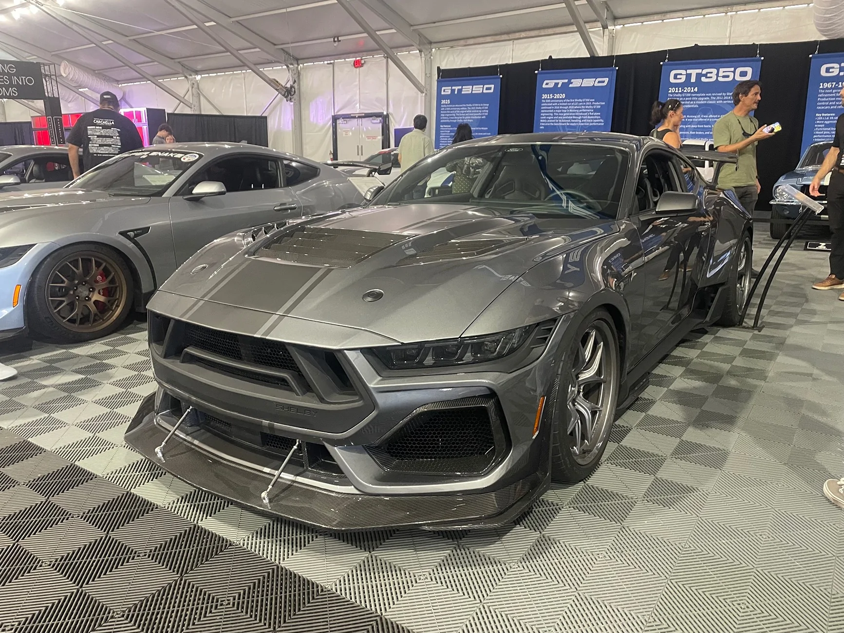 SS-R Shelby Super Snake looks great in person. | Mustang7G - 2024+ S650 ...
