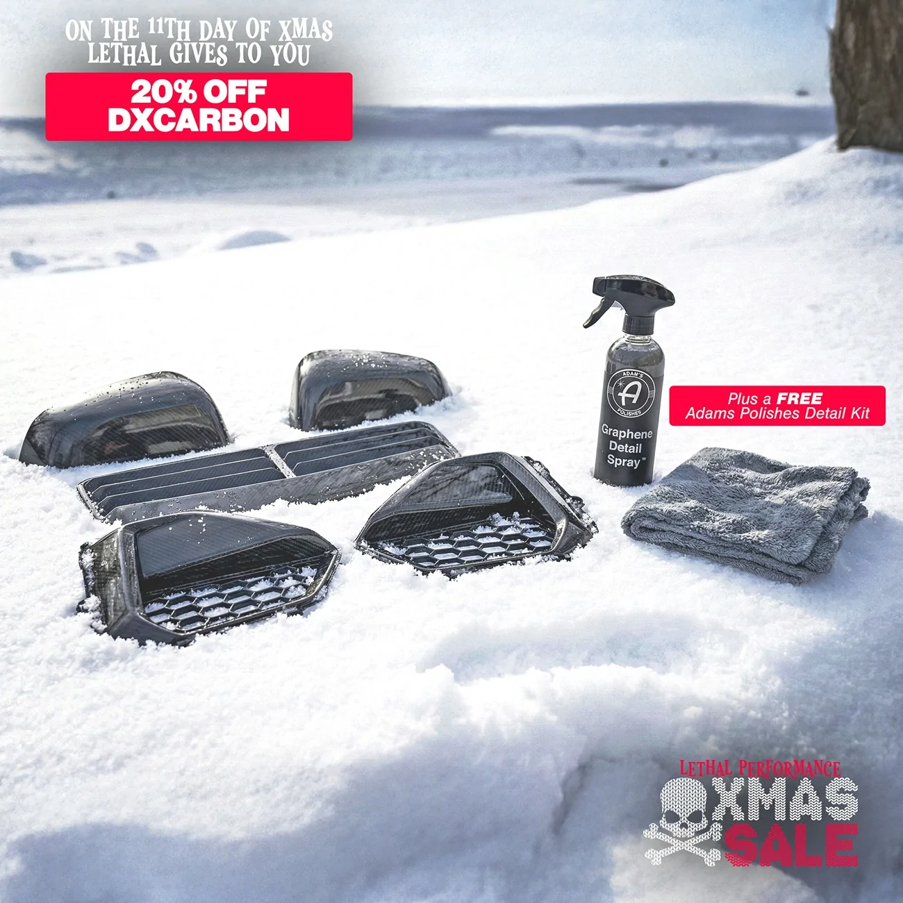 ON THE 11TH DAY OF CHRISTMAS, SAVE 20% ON DX CARBON + A FREE ADAMS ...
