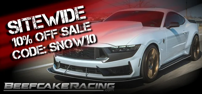 Time to Save Sitewide At Beefcake Racing is Running out ! | Mustang7G ...