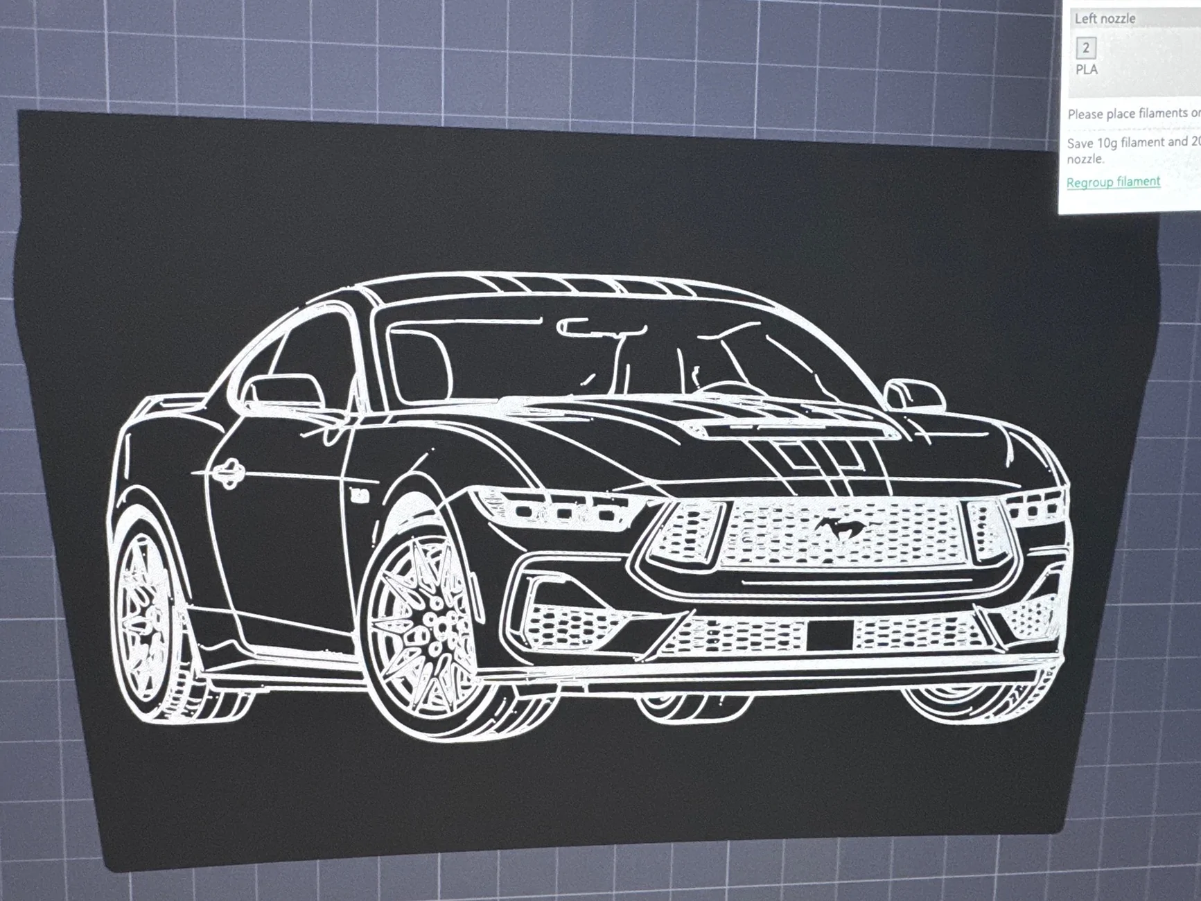Cool custom 3d printed cubby tray insert! | Mustang7G - 2024+ S650 ...