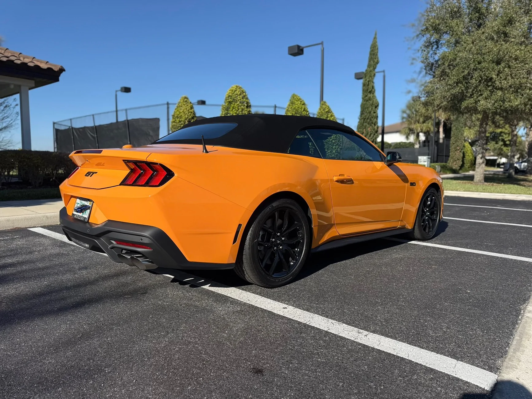 New 2026 Mustang GT Convertible (Orange Fury) owner | Mustang7G - 2024 ...